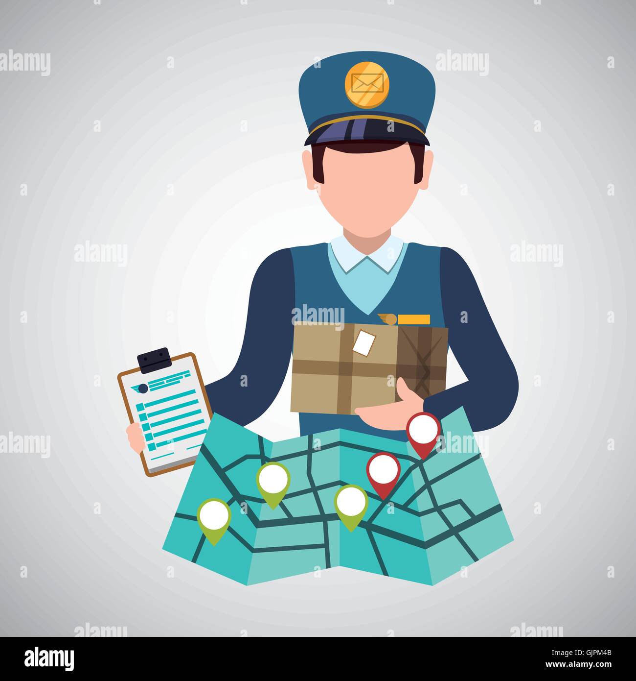 Delivery design. shipping icon. White background Stock Vector Image ...