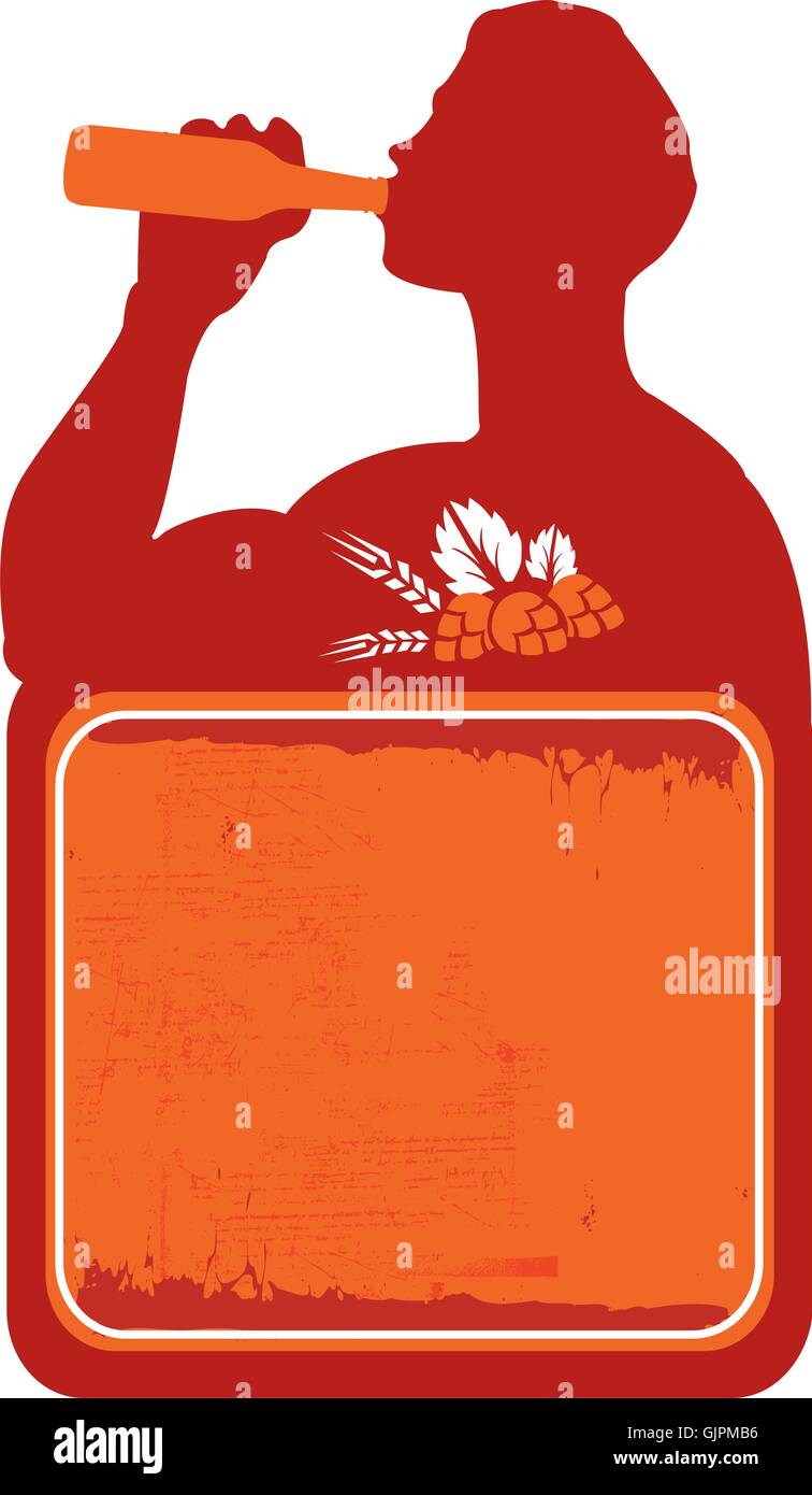 Beer Drinking Logo Stock Vector Image & Art - Alamy