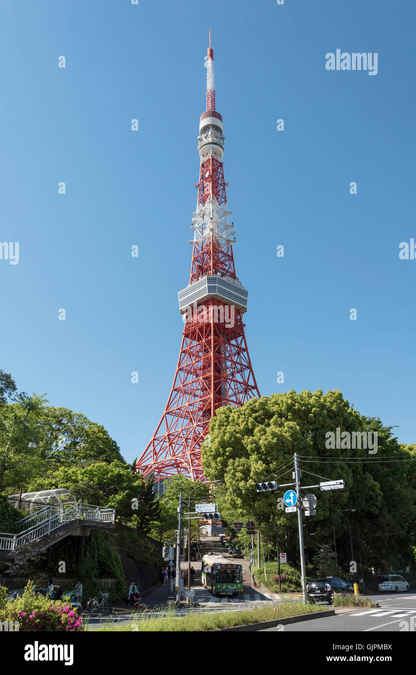 Tokyo Tower, Japan Stock Photo - Alamy