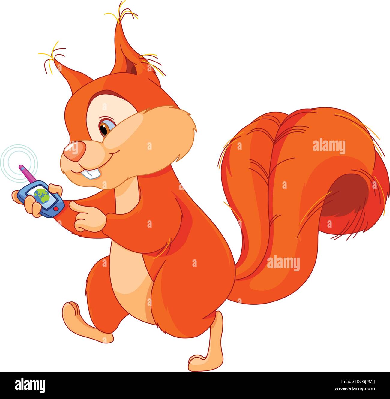 Drunk Squirrel Cartoon