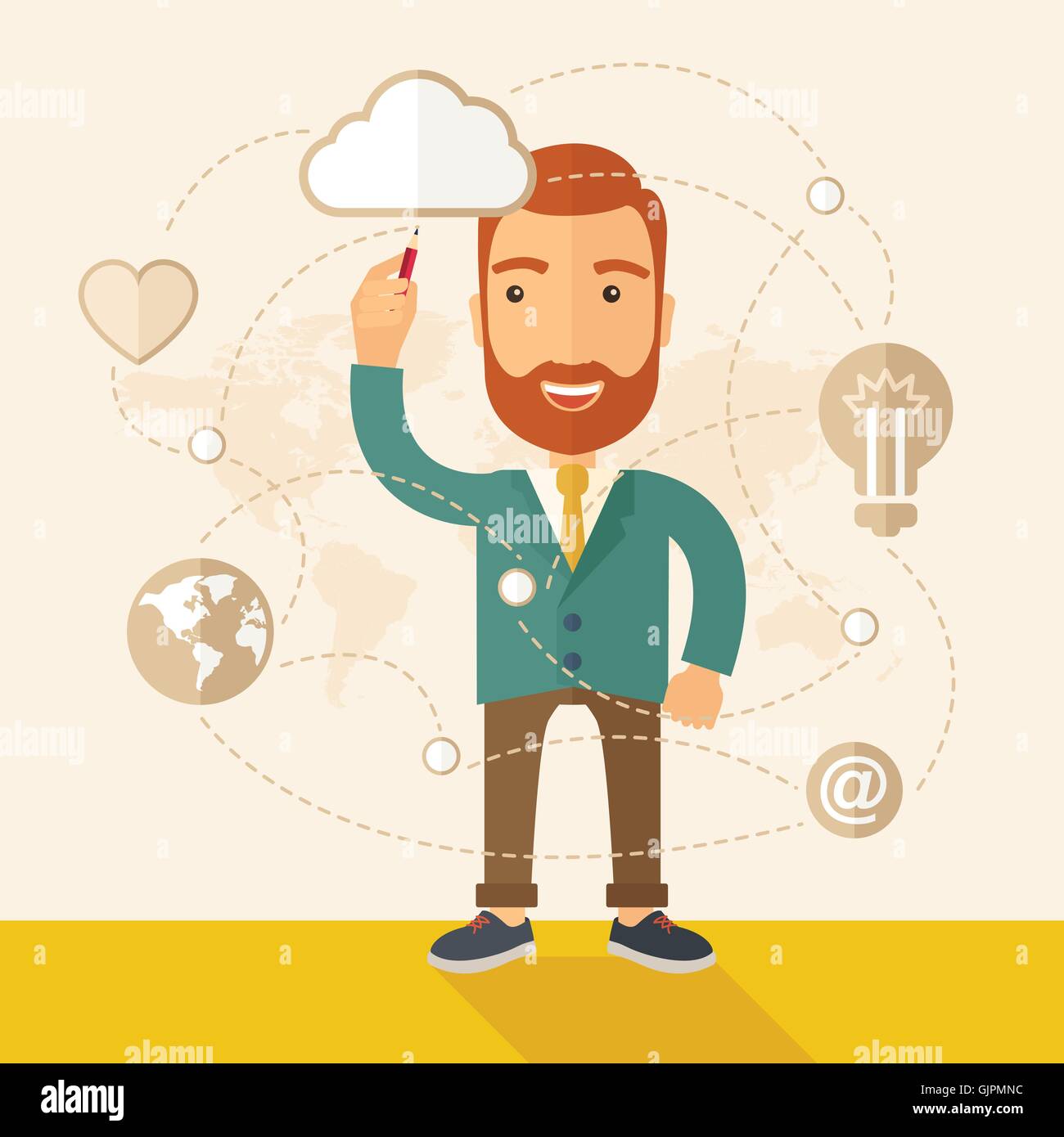 Business plan cartoon Stock Vector Images - Alamy