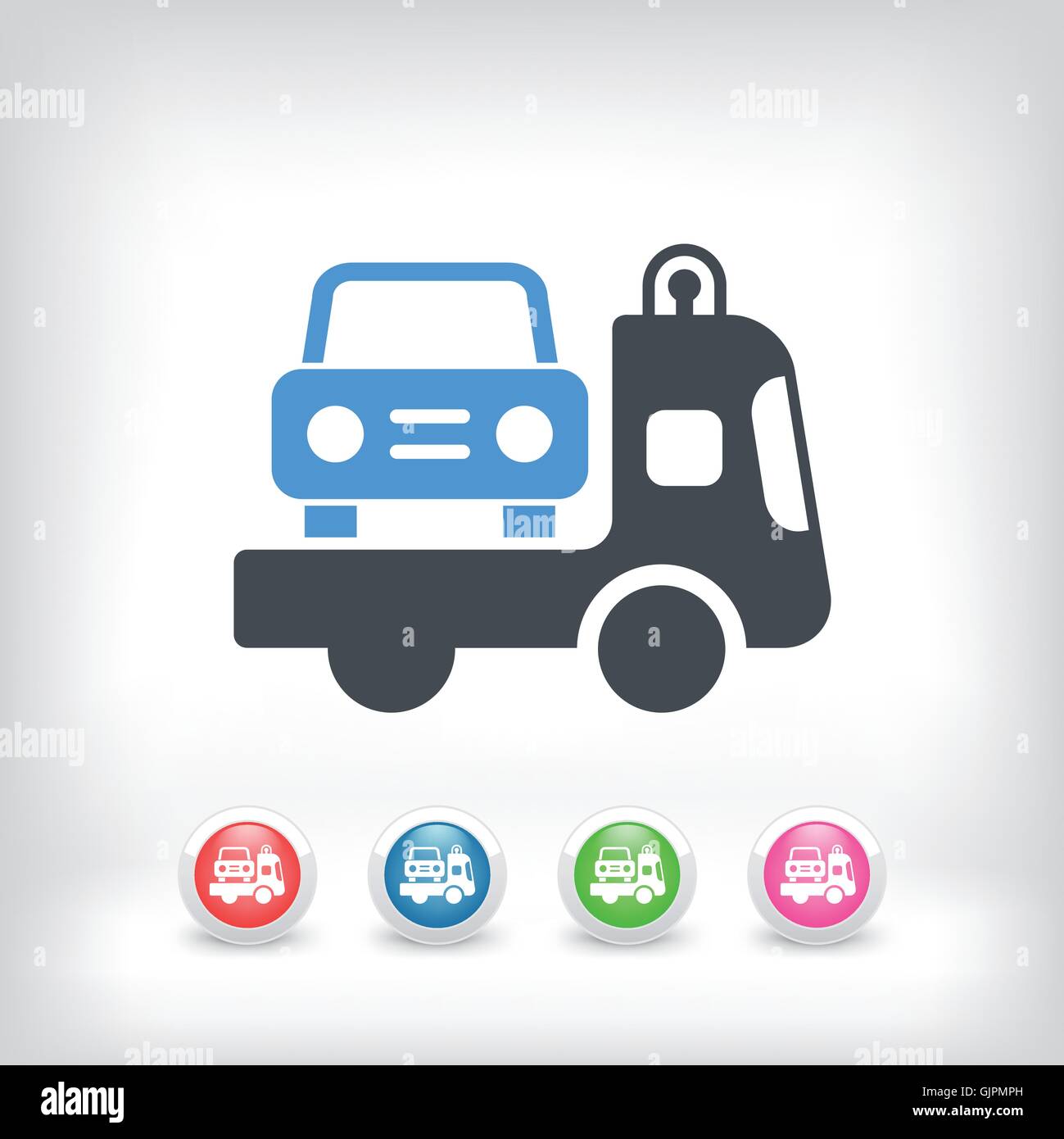 Wrecker icon hi-res stock photography and images - Alamy
