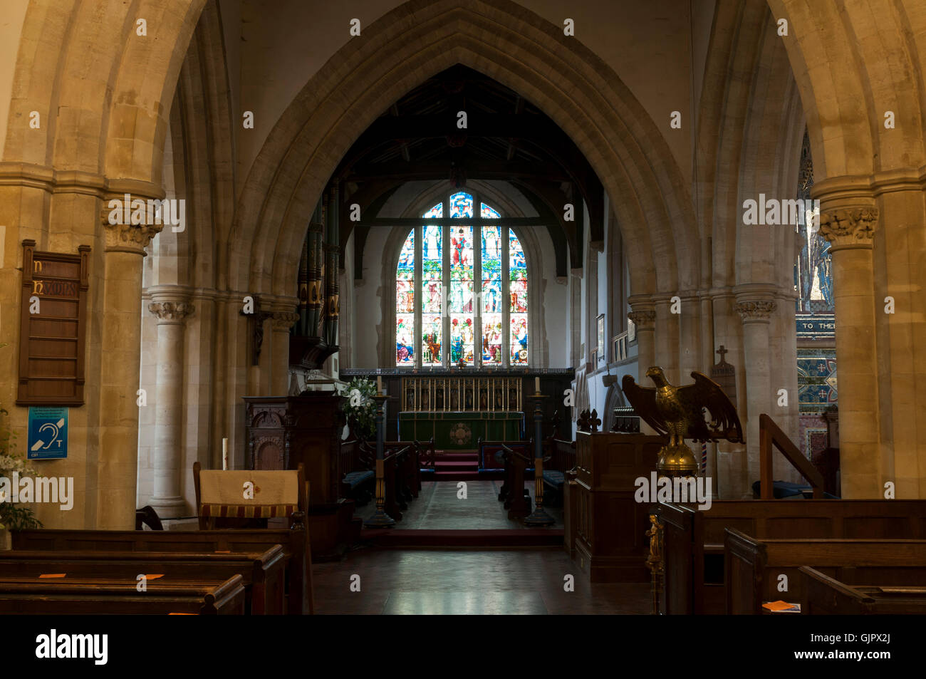 St Mary`s Church, Buckland, Oxfordshire, England, UK Stock Photo - Alamy