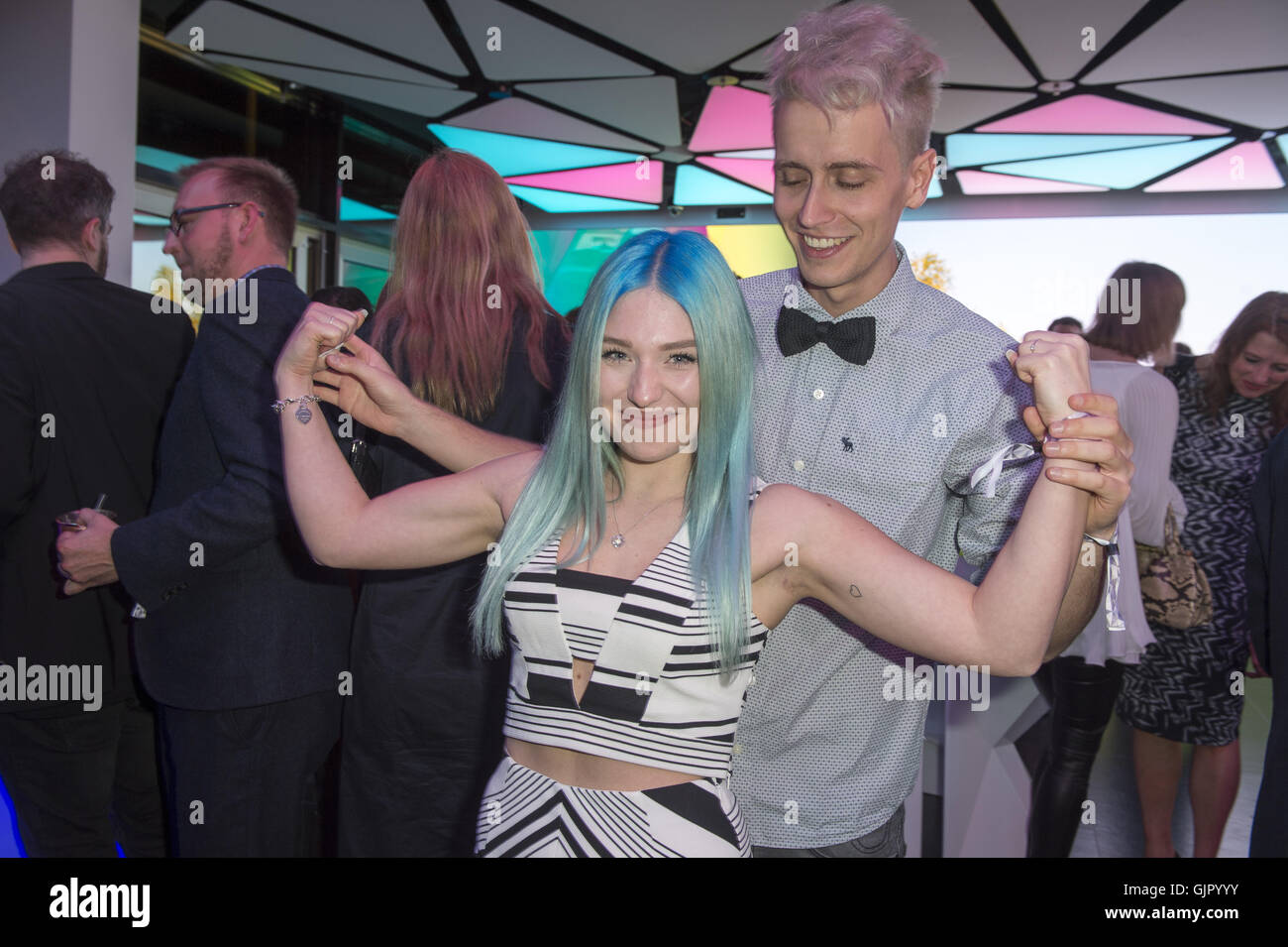 Cyberobics red carpet and after show party Featuring: Julian Classen ...