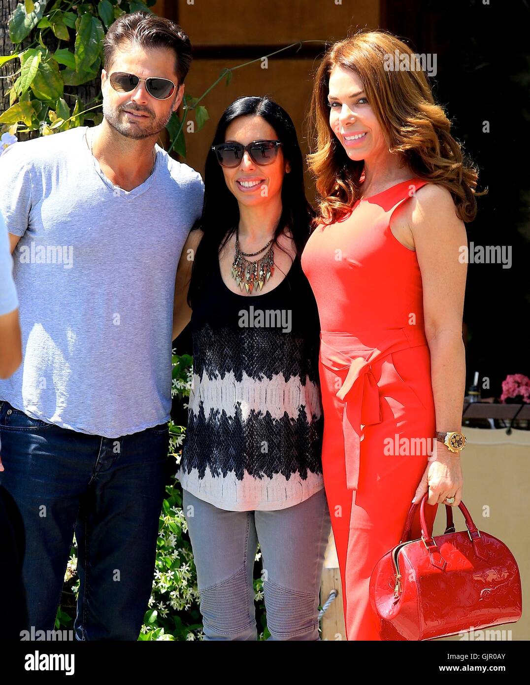 David Charvet and Frances Marques Sighted at III Pastaio Restaurant in ...