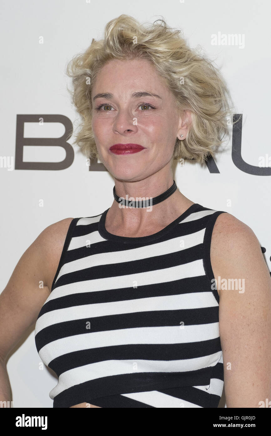 The actress Belen Rueda attends the inauguration of the beauty center ...