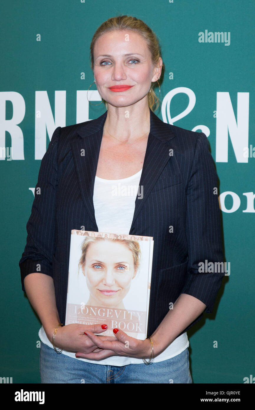 Cameron Diaz signs copies of her new book 'The Longevity Book: The ...