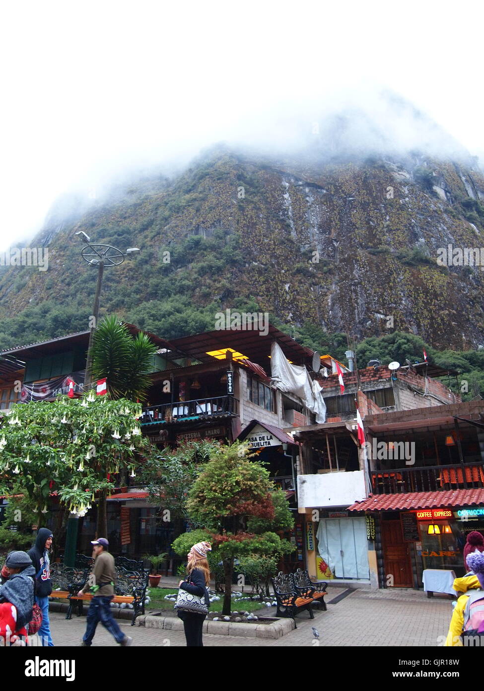 Machu Picchu Town, Peru Stock Photo - Alamy