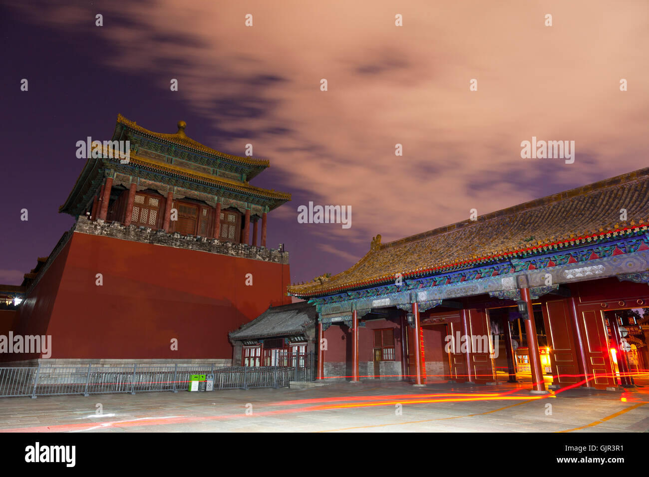 Forbidden City Meridian Gate Stock Photo - Alamy