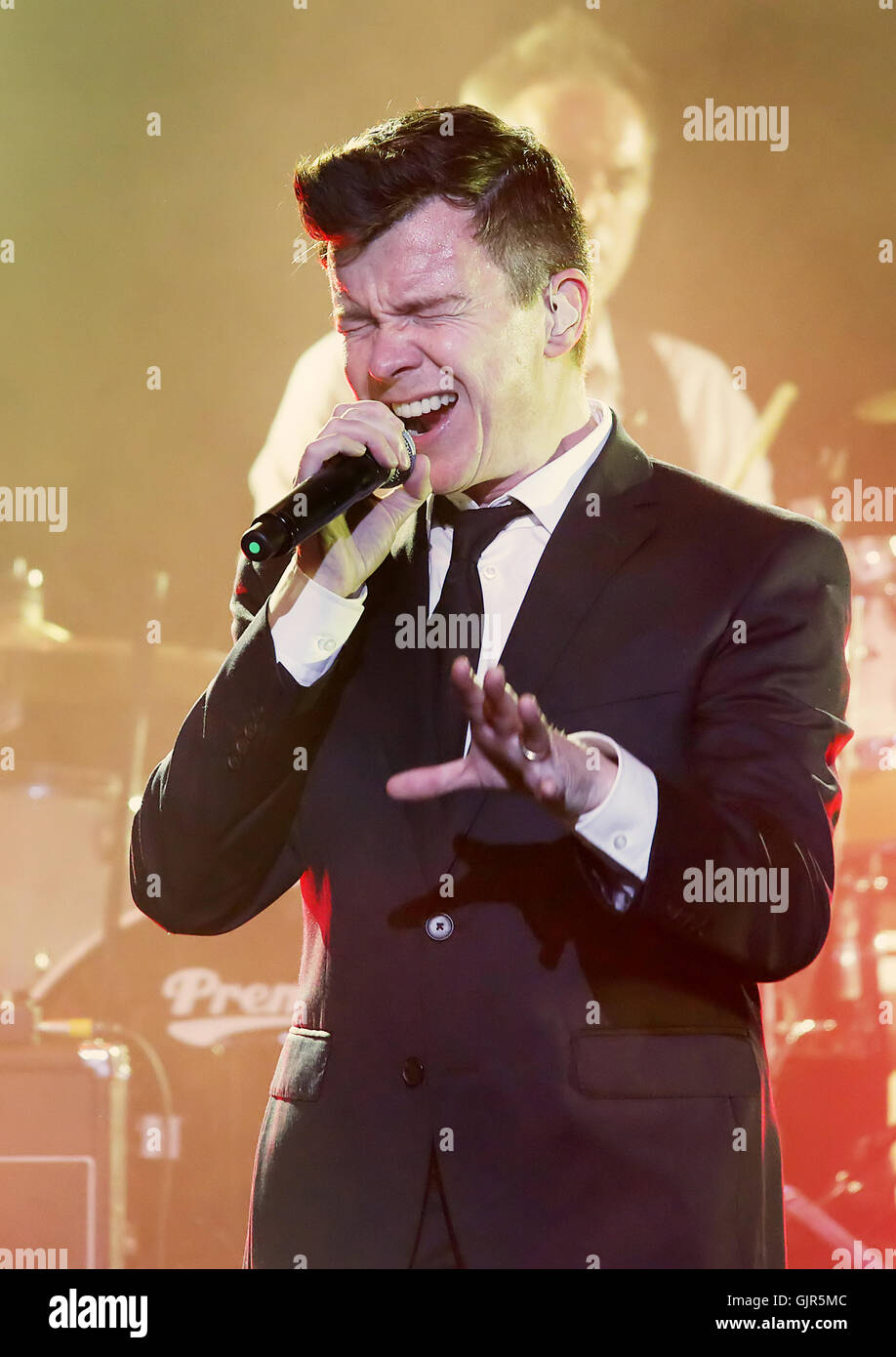 Rick Astley performs at Liverpool Philharmonic Hall Featuring: Rick ...