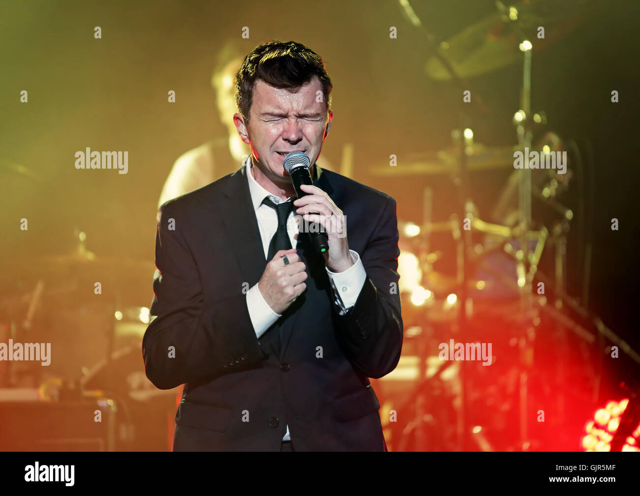 Rick Astley performs at Liverpool Philharmonic Hall Featuring: Rick ...