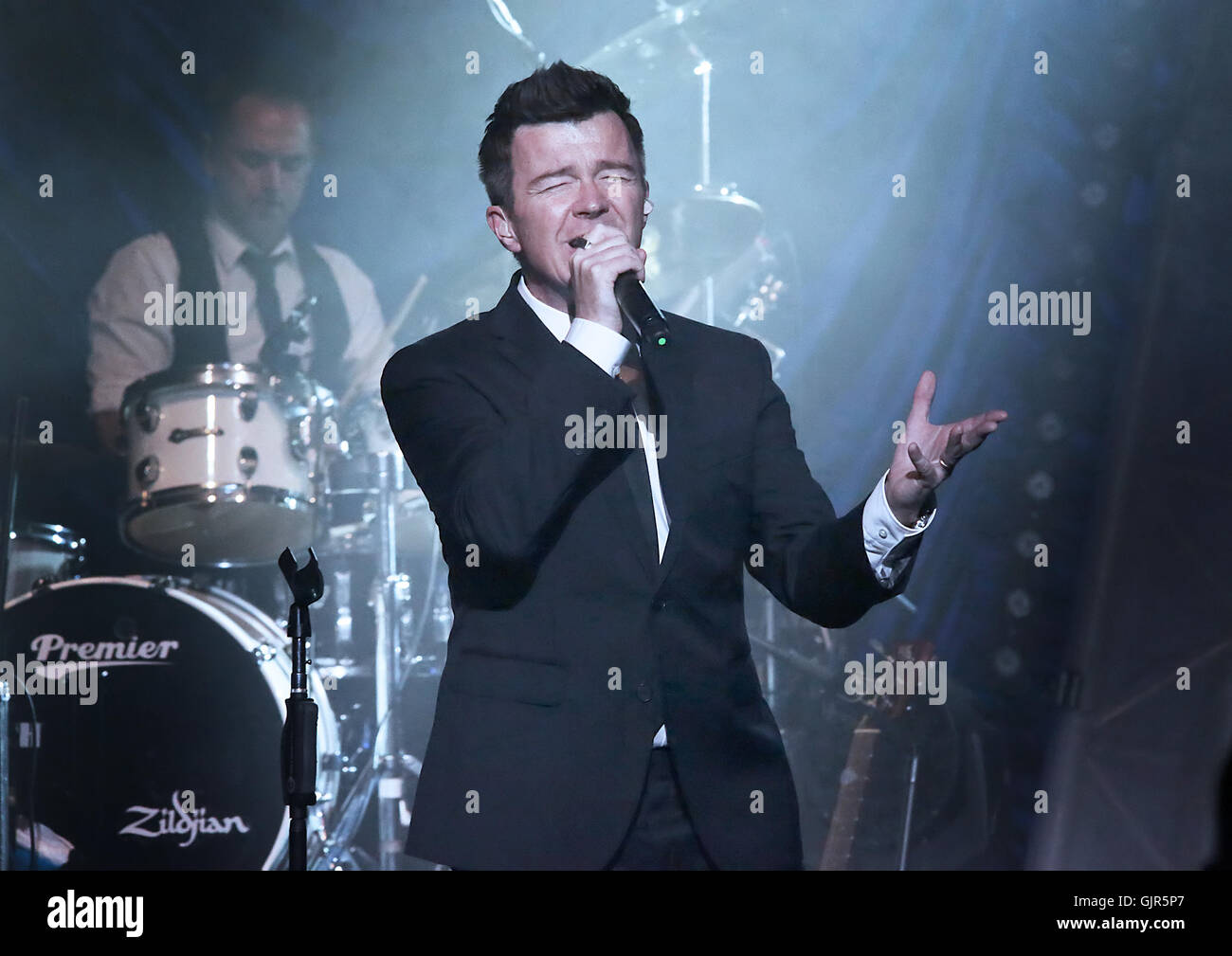 Rick Astley performs at Liverpool Philharmonic Hall Featuring: Rick ...