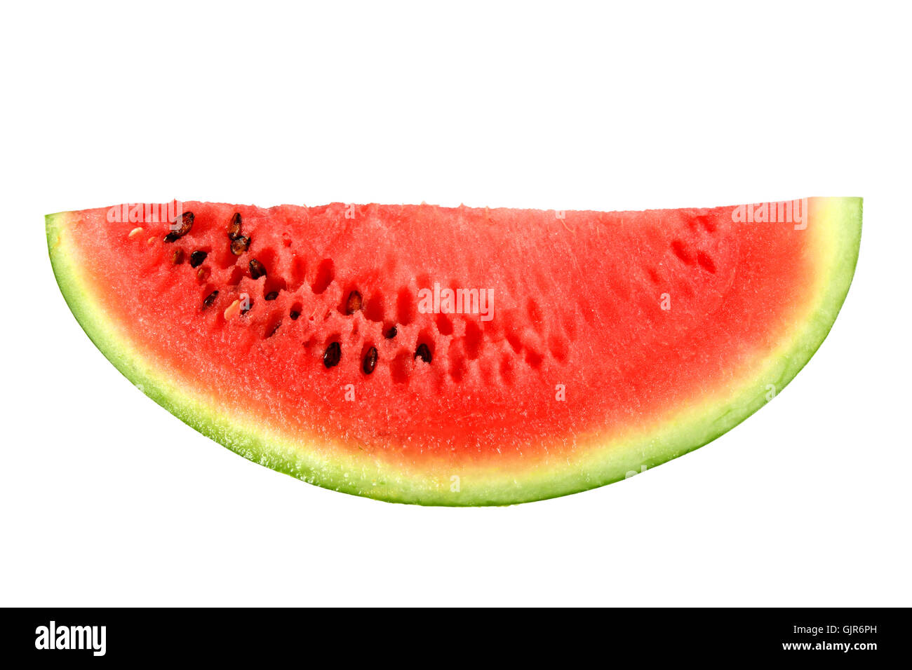 Only red slice of ripe watermelon Stock Photo - Alamy