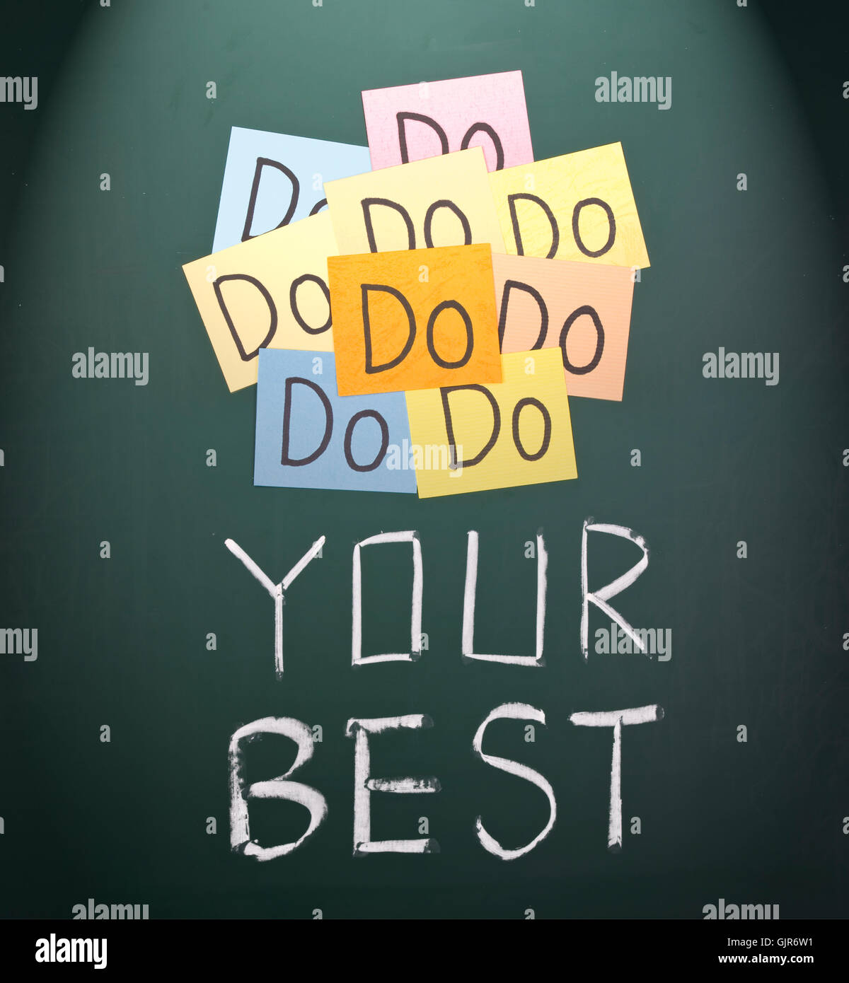 On blackboard chalk write best hi-res stock photography and images - Alamy