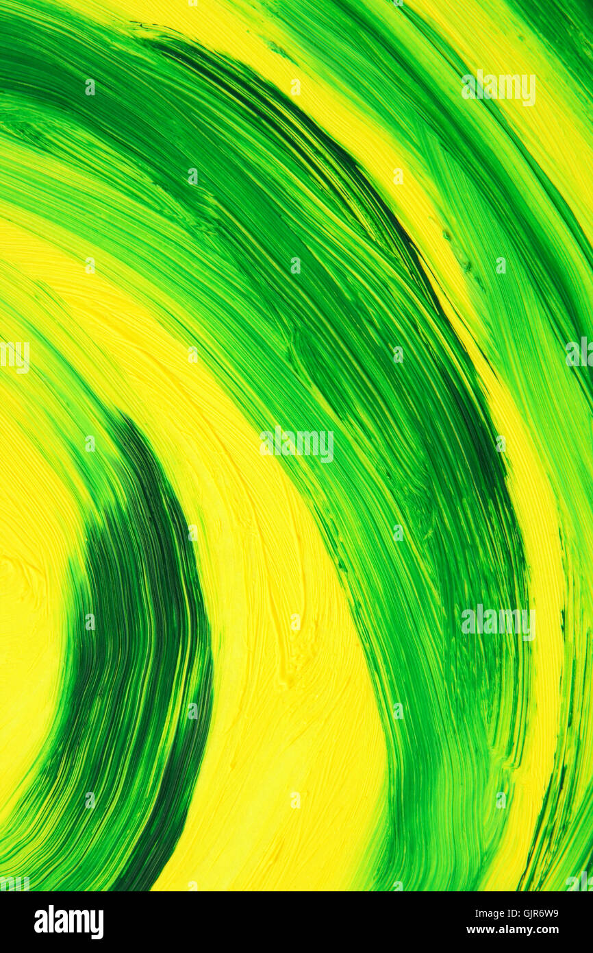 Oil paint brush strokes curve hi-res stock photography and images - Alamy