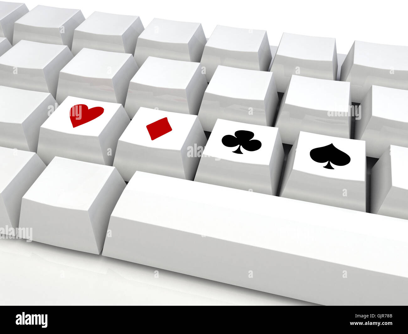 type keyboard model Stock Photo - Alamy