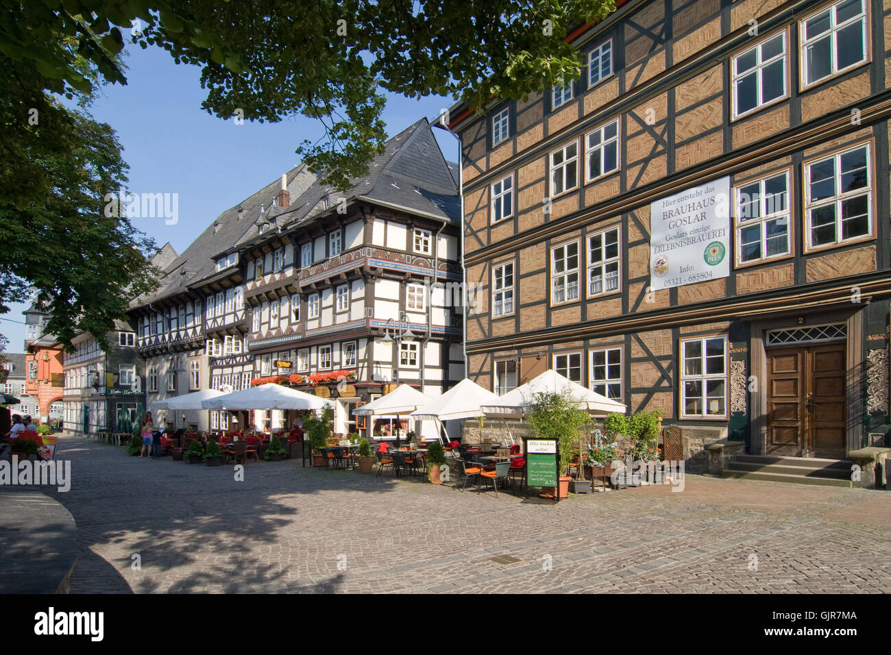 old town style of construction architecture Stock Photo - Alamy