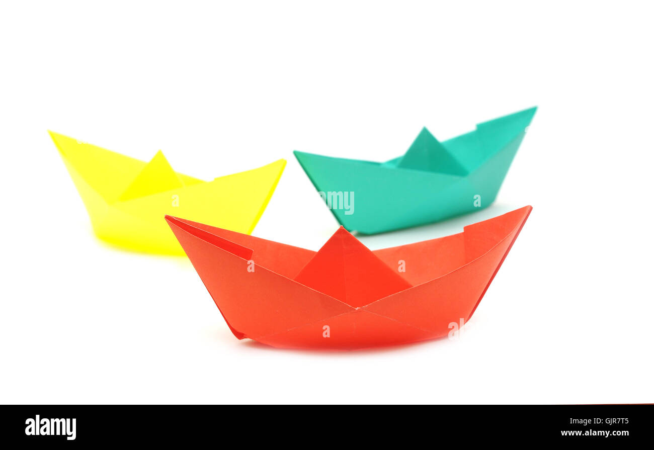 Paper boat ship different hi-res stock photography and images - Alamy