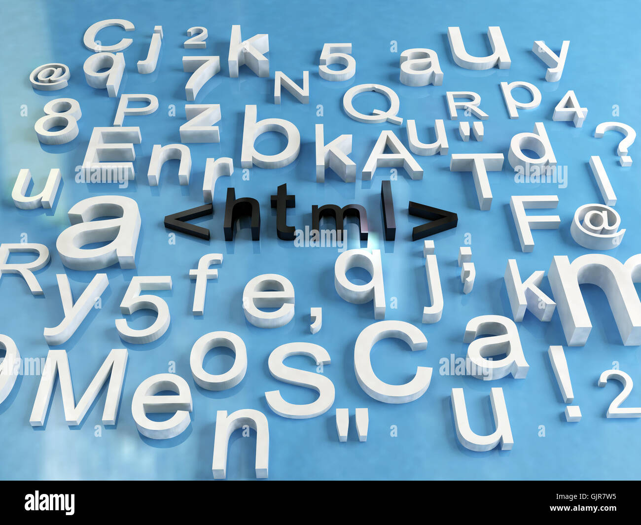 lettering code blue Stock Photo - Alamy