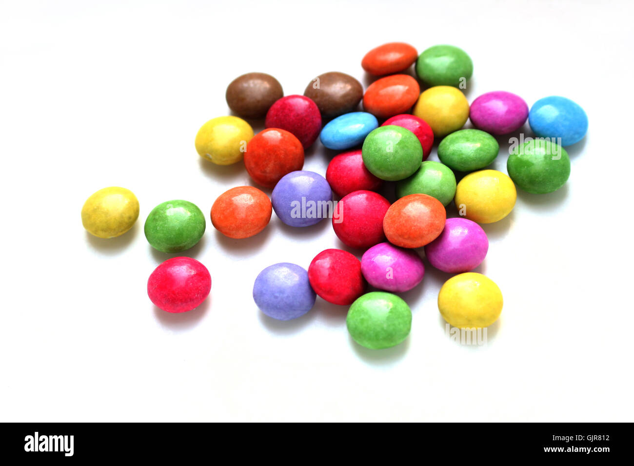 Smarties candies Cut Out Stock Images & Pictures - Alamy