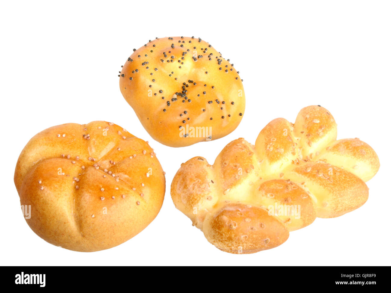 Three loaf of roll Stock Photo - Alamy