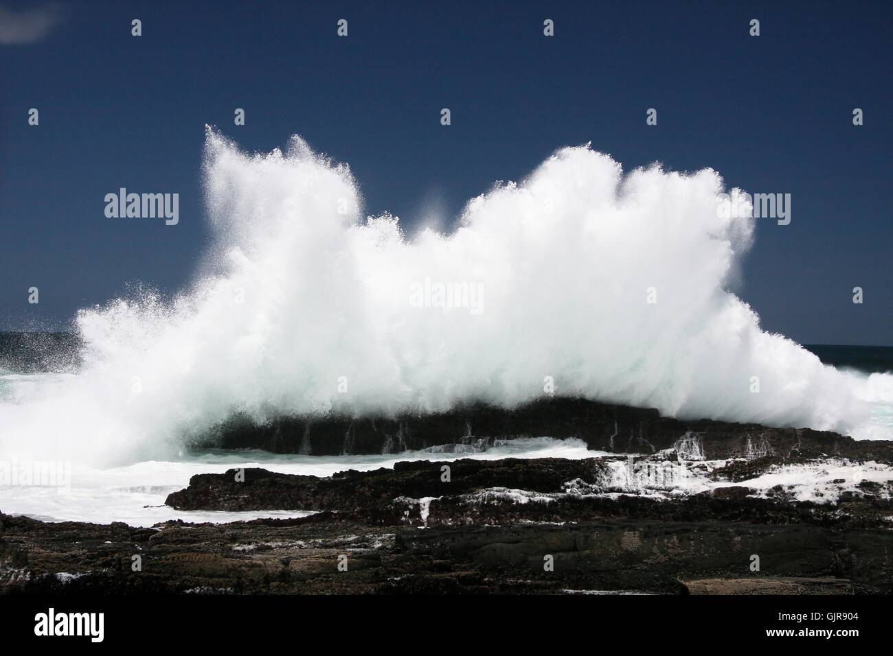 Sea Wave Spray Stock Photo - Alamy