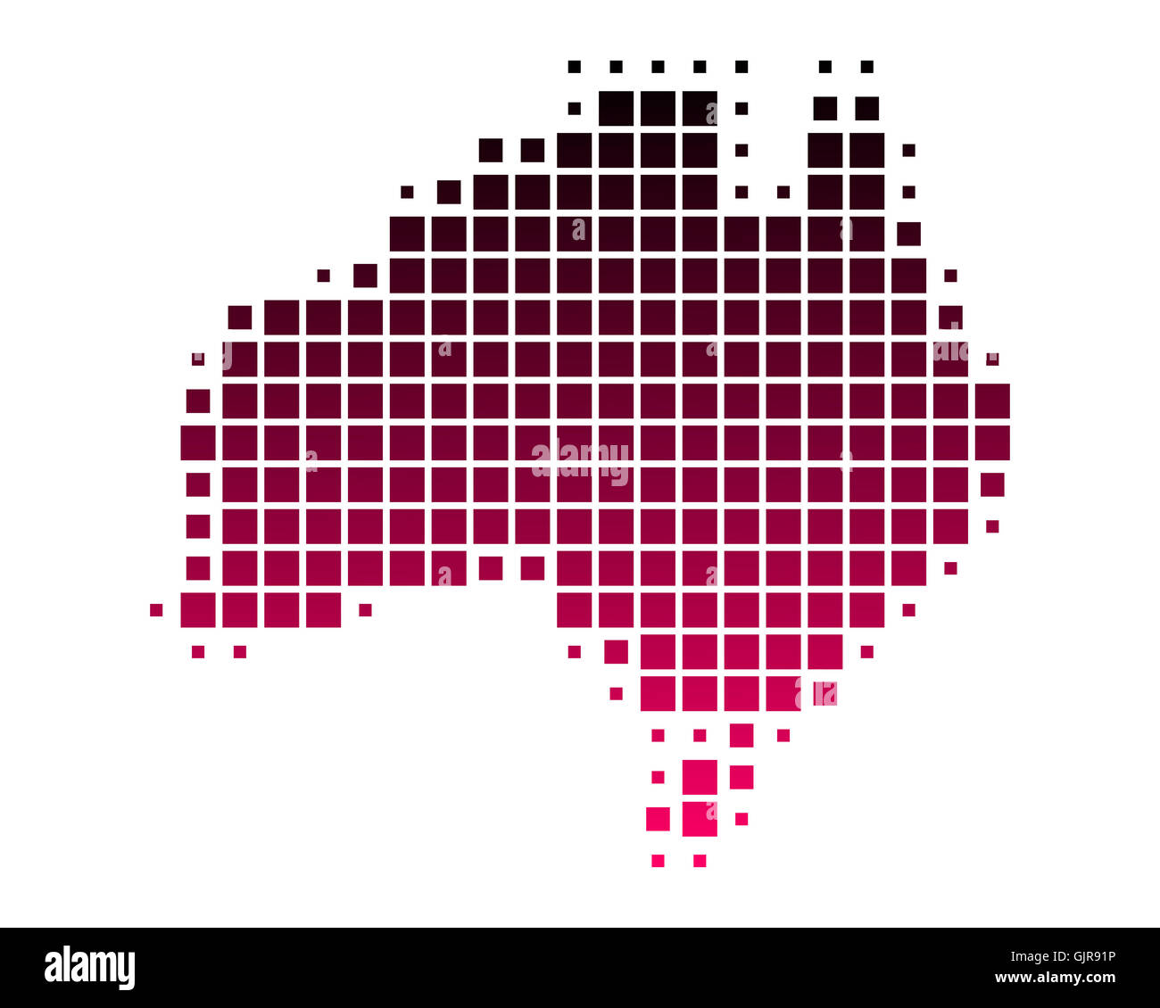 Australia map hi-res stock photography and images - Alamy