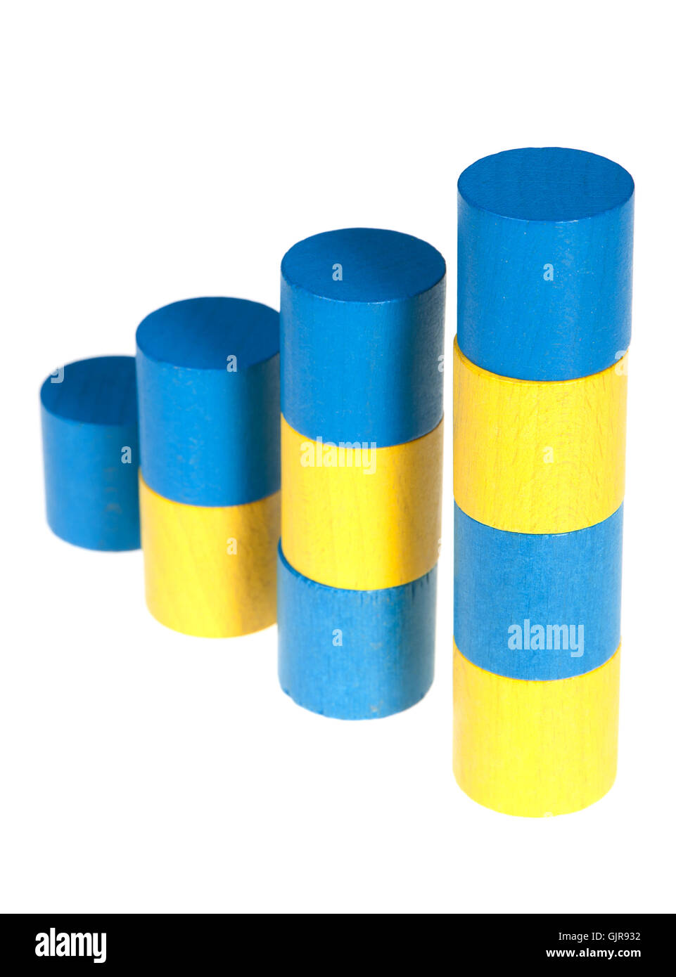 Row steps Cut Out Stock Images & Pictures - Alamy