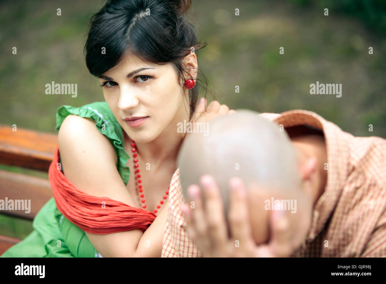 woman fight fighting Stock Photo - Alamy