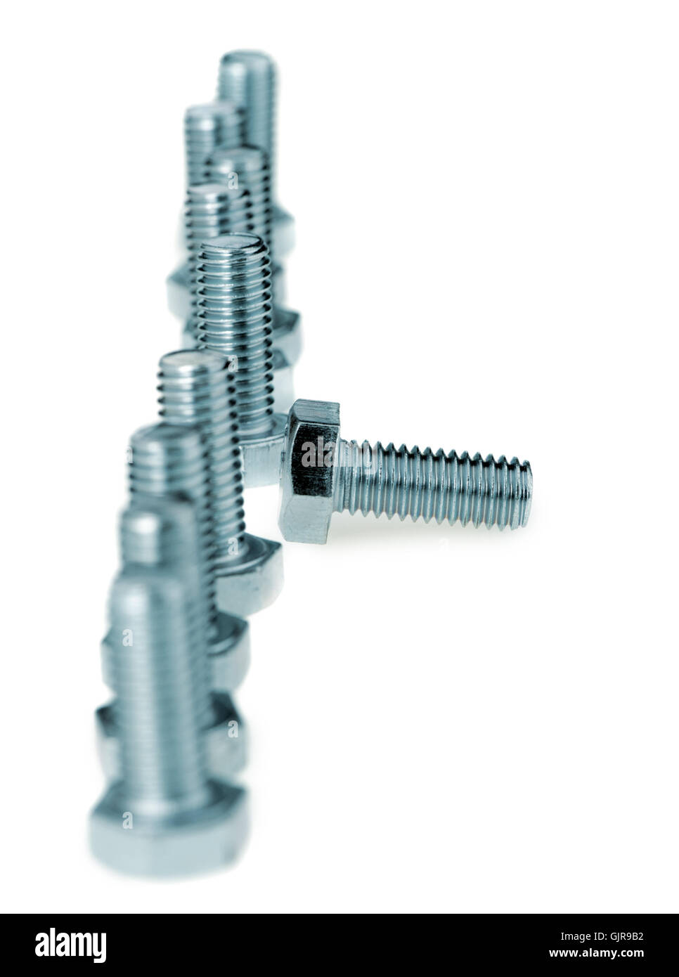 Metal threaded bolts on hi-res stock photography and images - Alamy