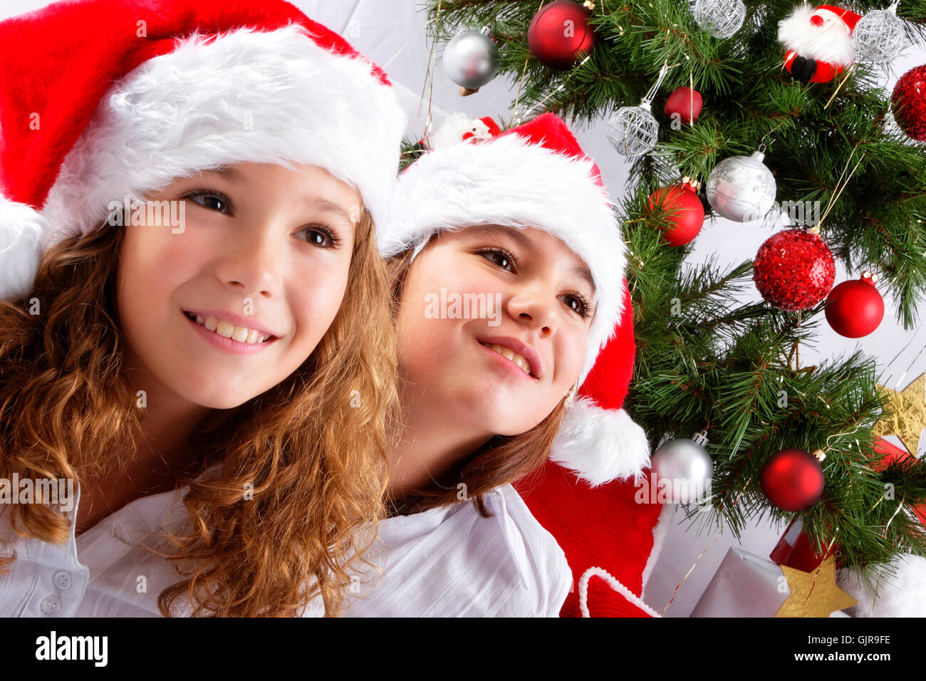 party celebration christmas tree Stock Photo - Alamy