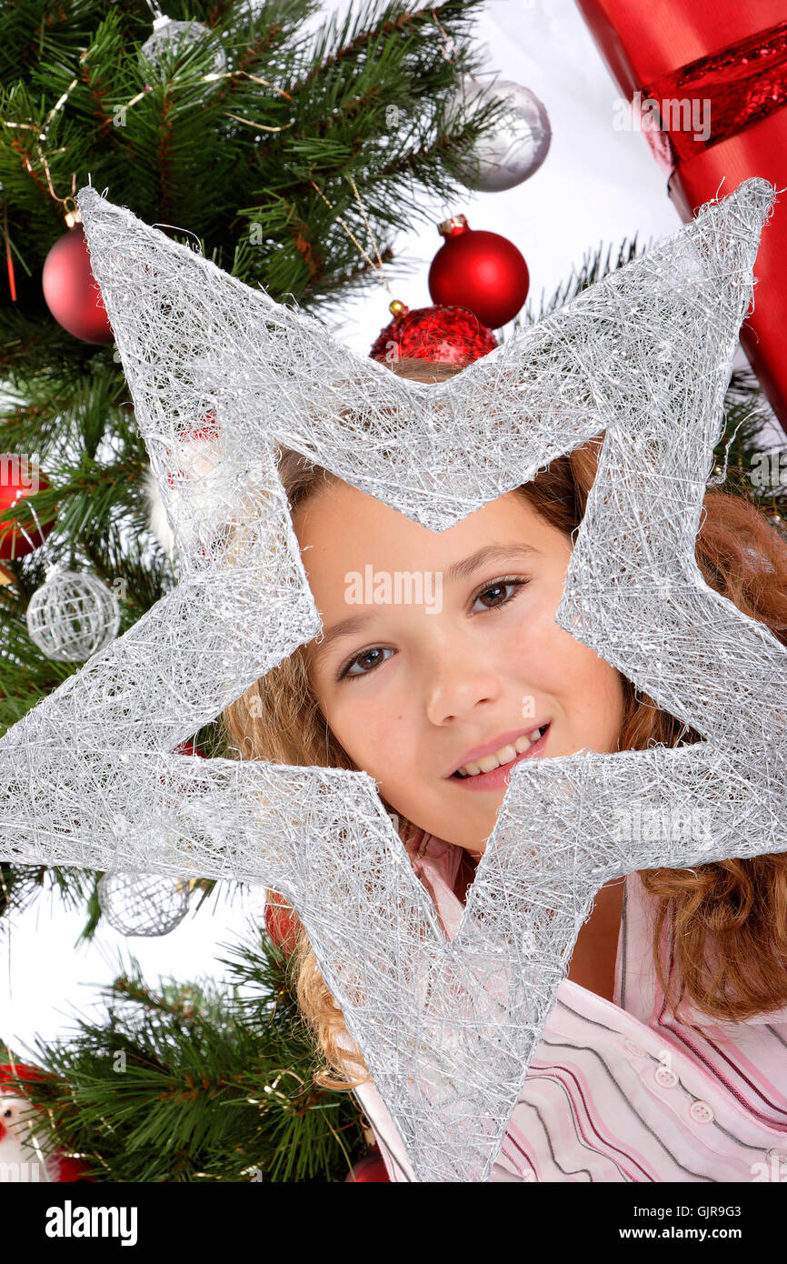 party celebration christmas tree Stock Photo - Alamy