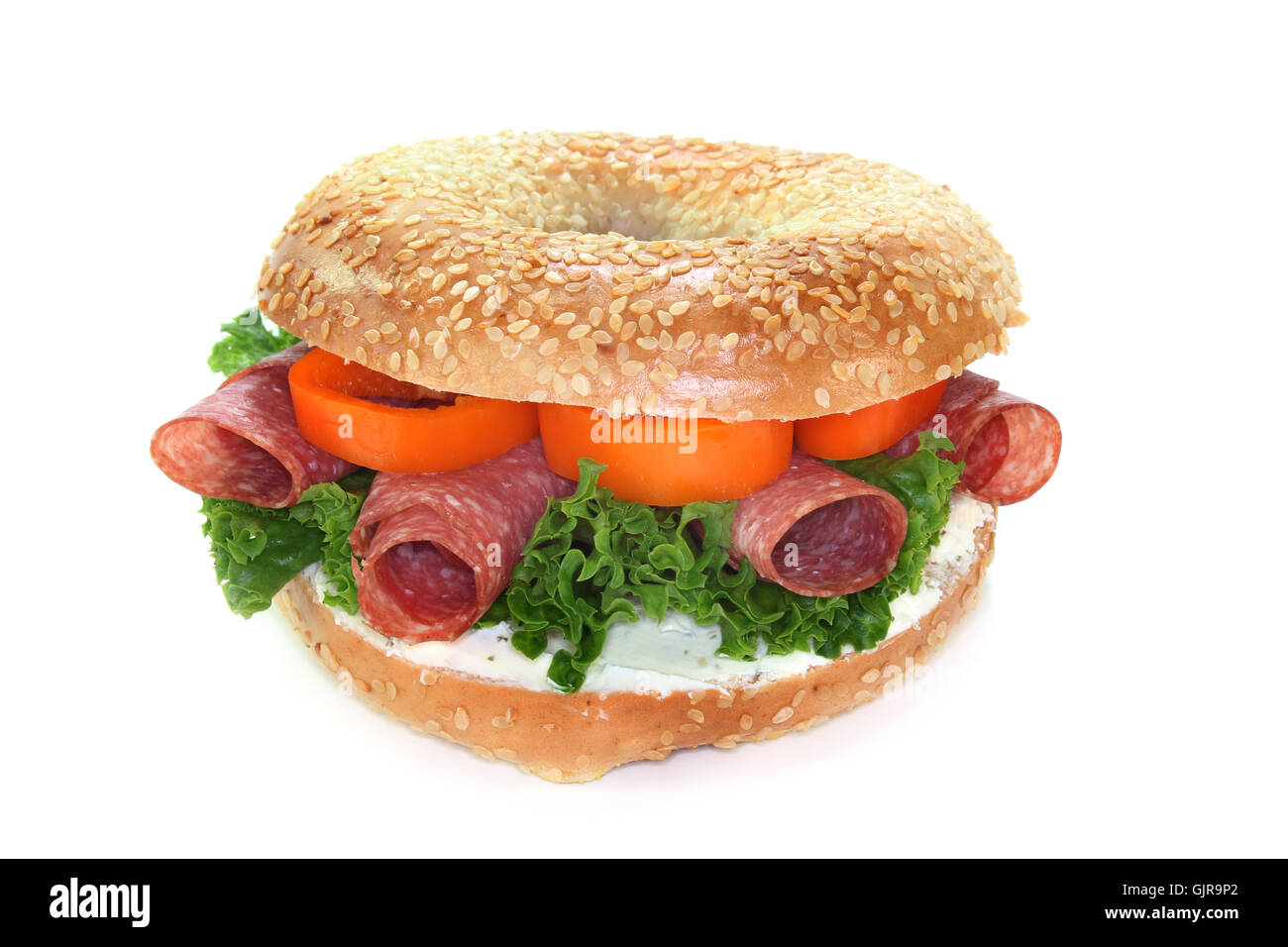 Bagel roll hi-res stock photography and images - Alamy