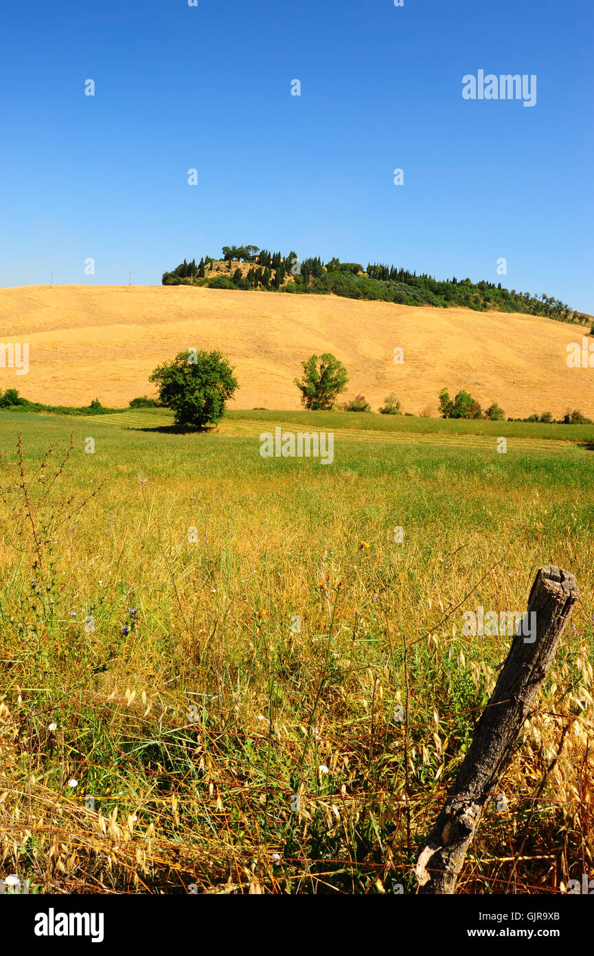 Lopsided Fence Stock Photo - Alamy