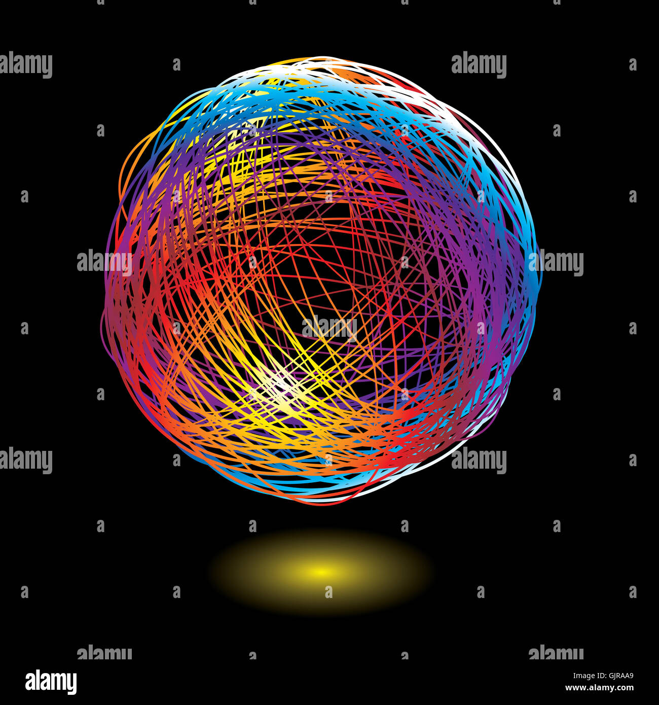 Scribble ball hi-res stock photography and images - Alamy