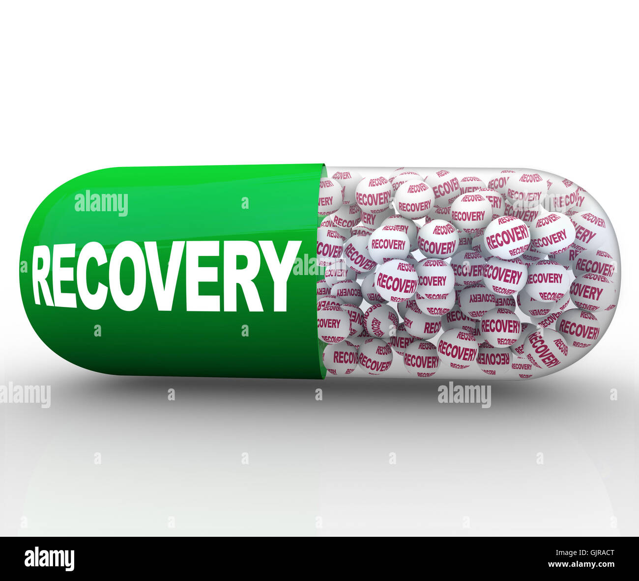 Recovery Capsule Pill for Medication and Treatment of Problem Stock ...