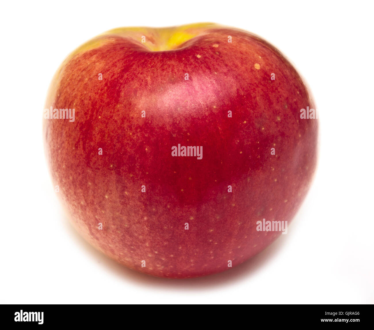 Red apple close up Cut Out Stock Images & Pictures - Alamy