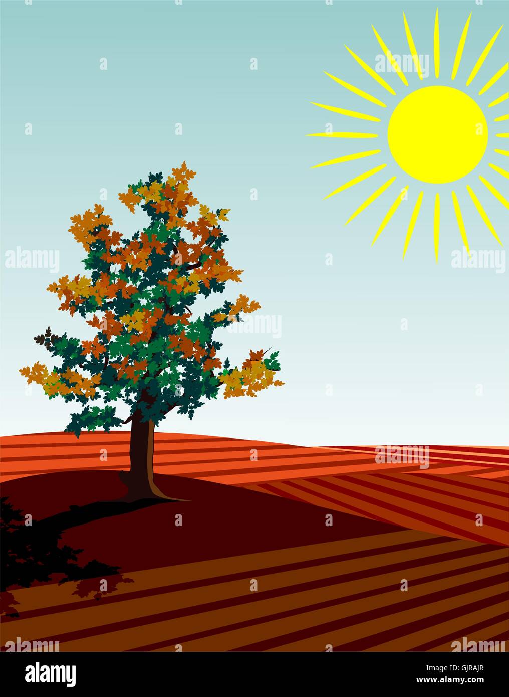 Four Seasons: Autumn Stock Photo - Alamy