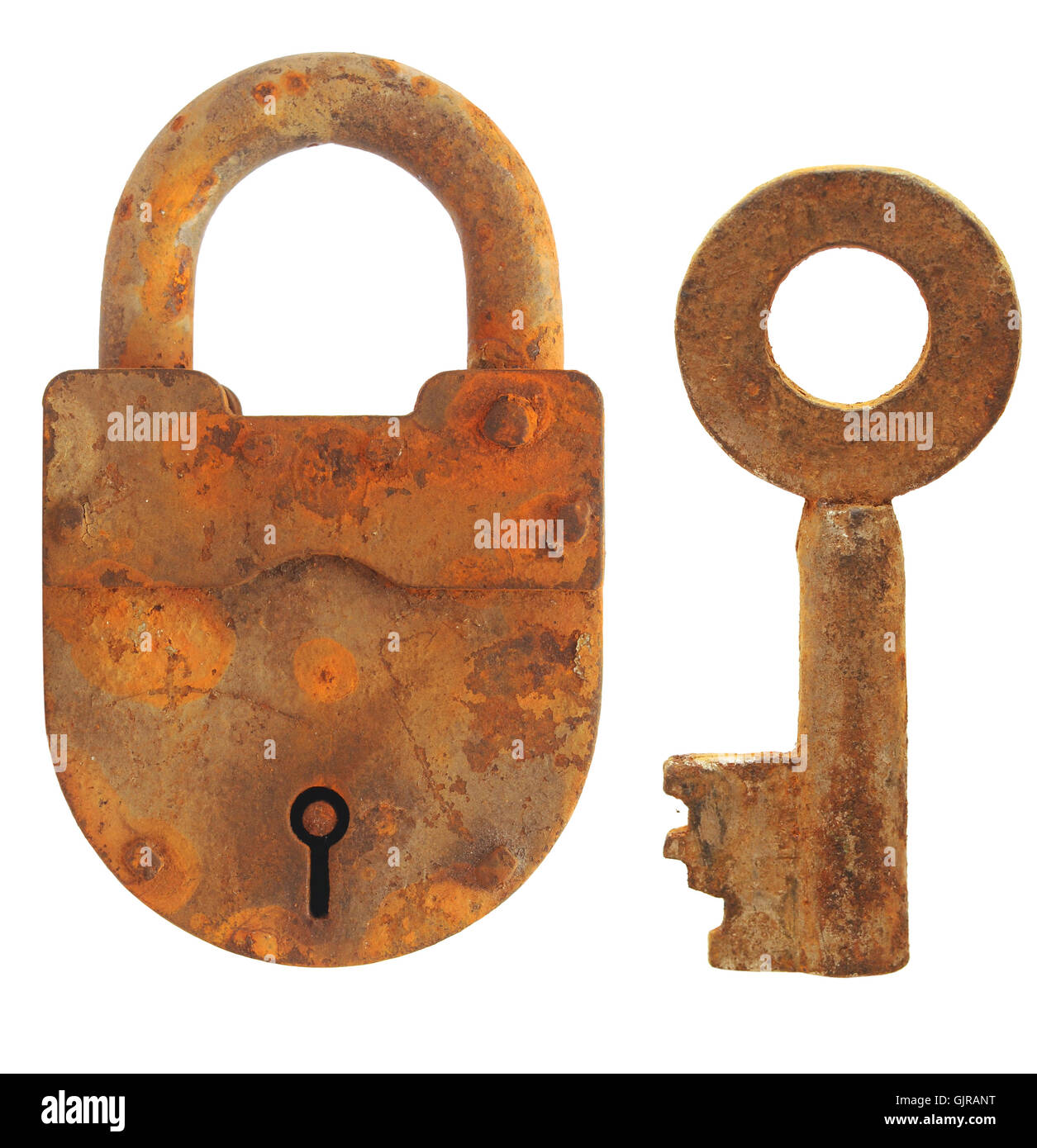 vintage keys and padlock Stock Photo - Alamy