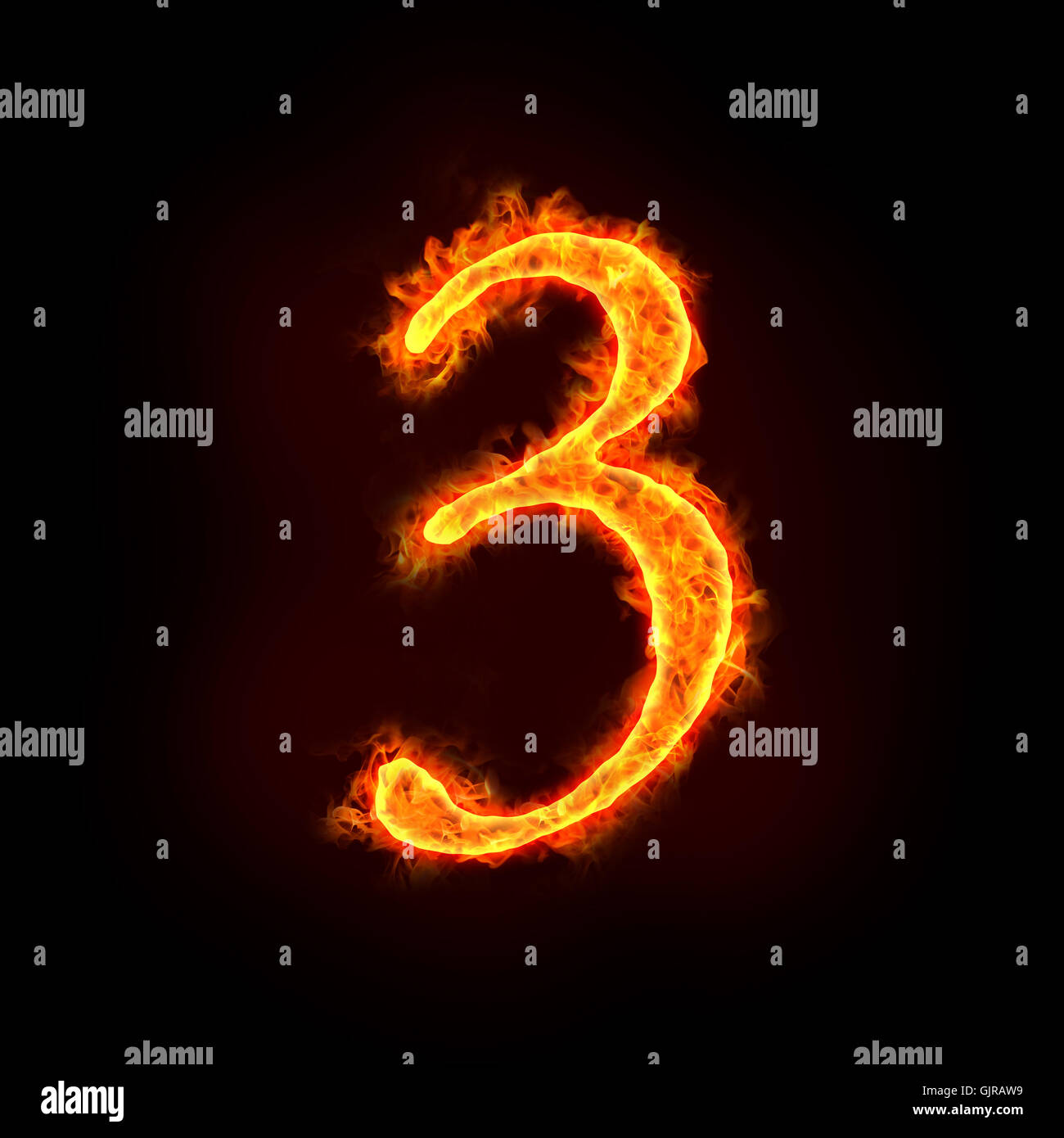fire numbers, 3 Stock Photo - Alamy