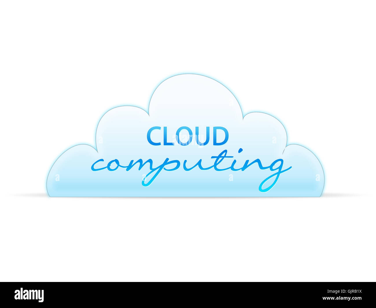 Cloud computing online storage Cut Out Stock Images & Pictures - Alamy