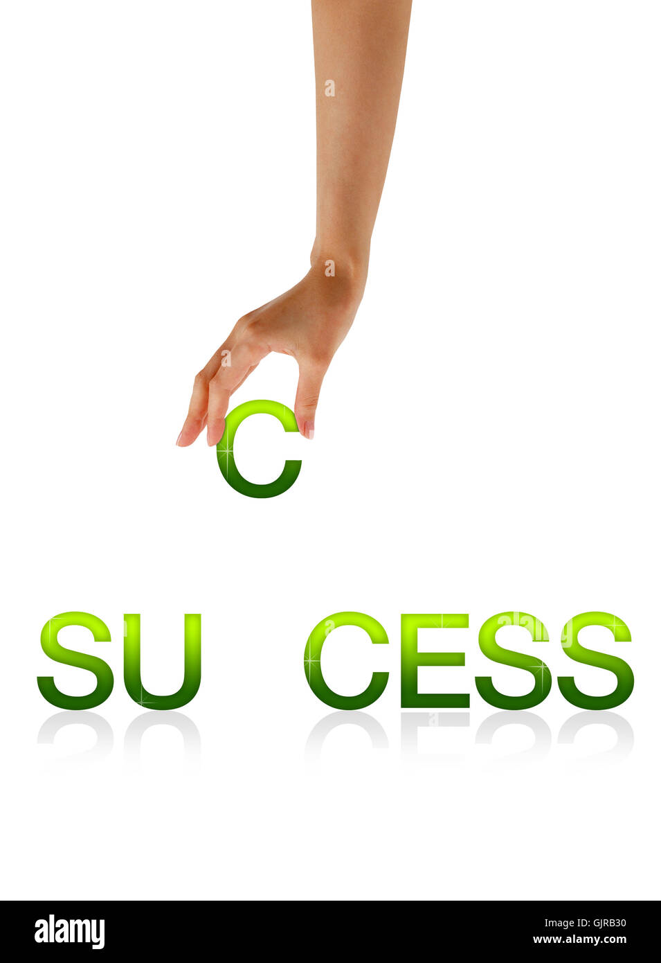 Success - Hand Stock Photo - Alamy