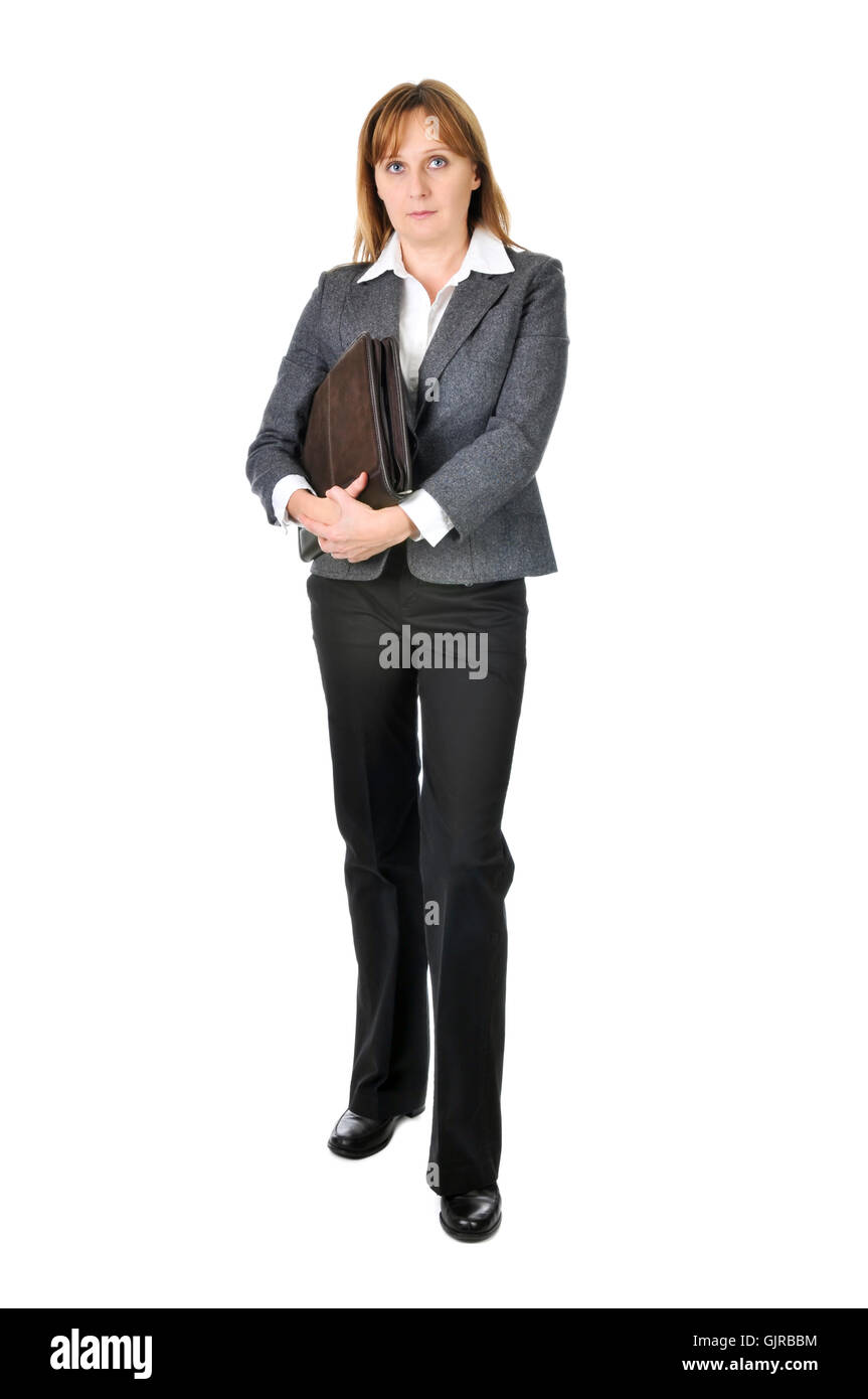 Female is standing stand Cut Out Stock Images & Pictures - Alamy