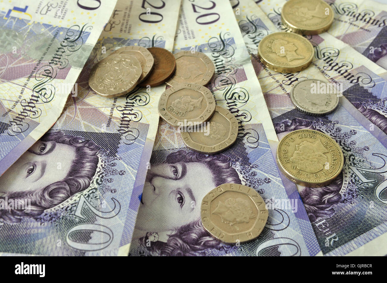 British cash hi-res stock photography and images - Alamy