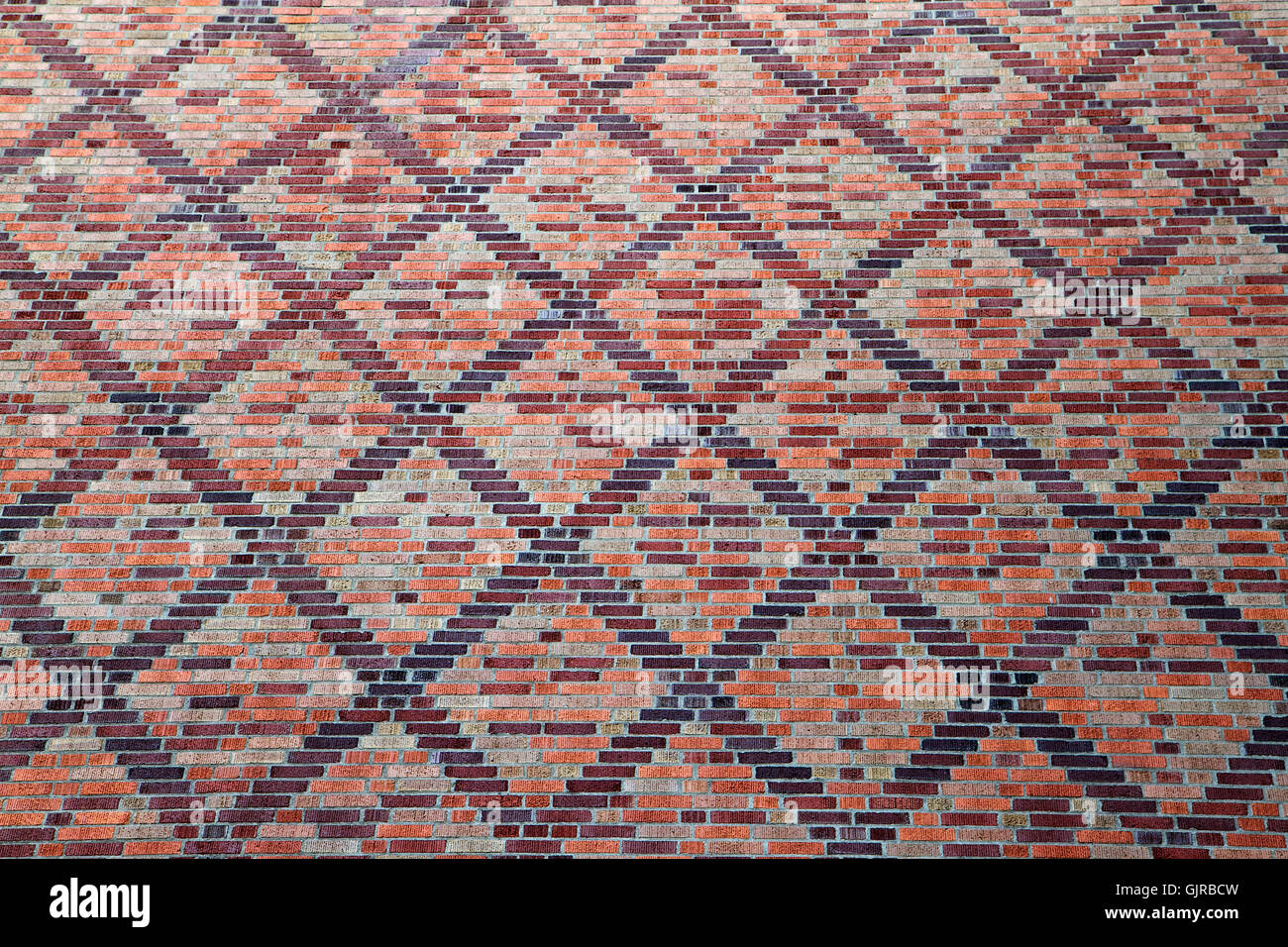 Cross pattern bricks Stock Photo - Alamy