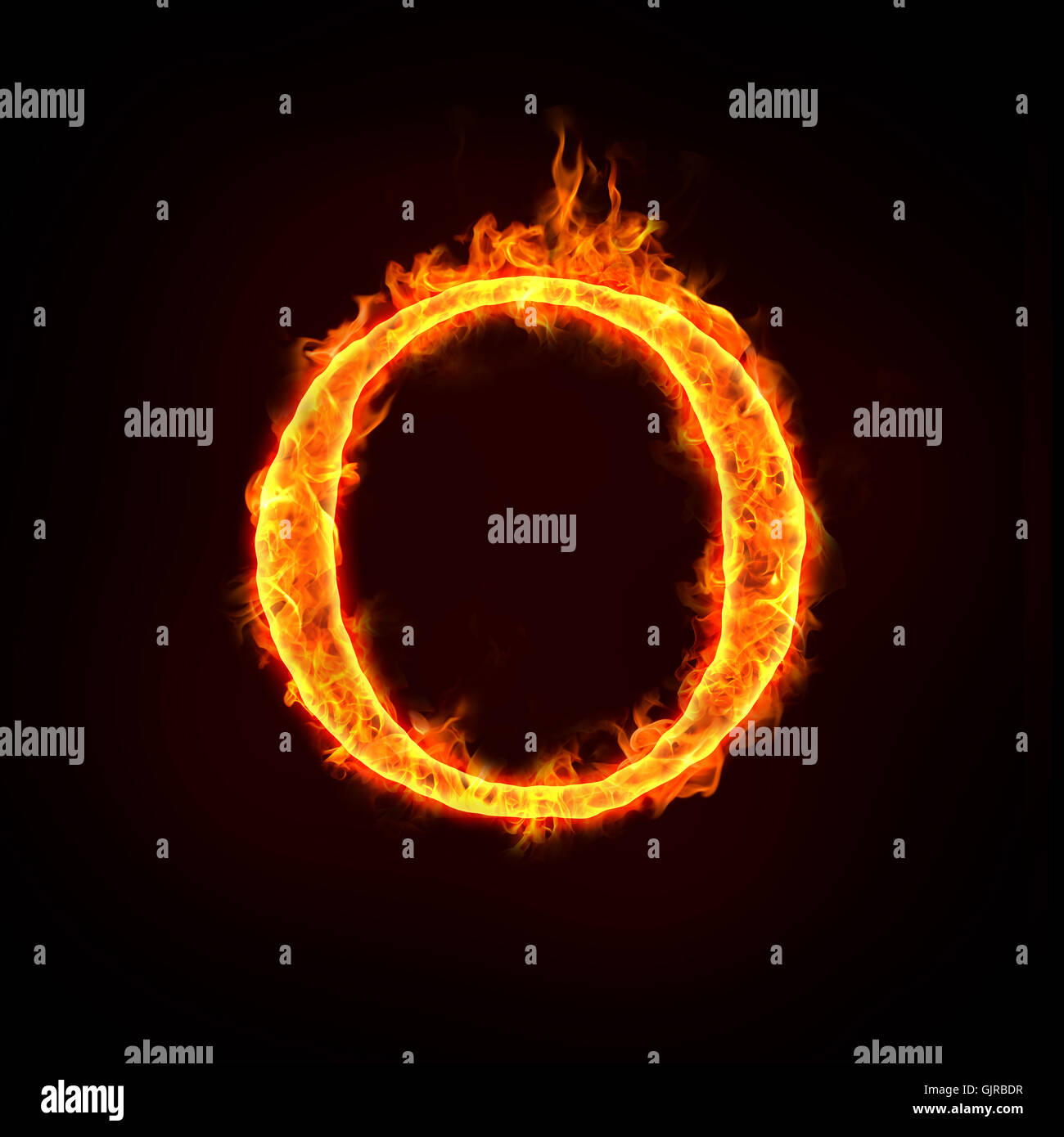 fire alphabets, O Stock Photo - Alamy