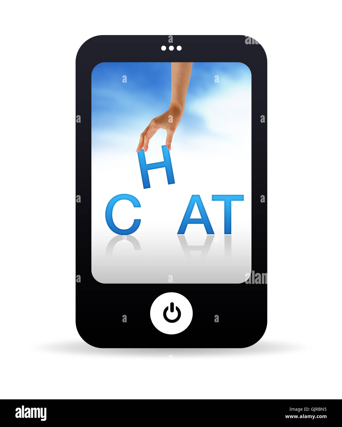 Chat words hi-res stock photography and images - Alamy