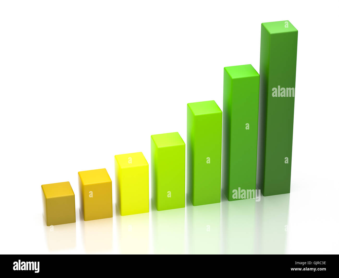 3d column chart Stock Photo - Alamy