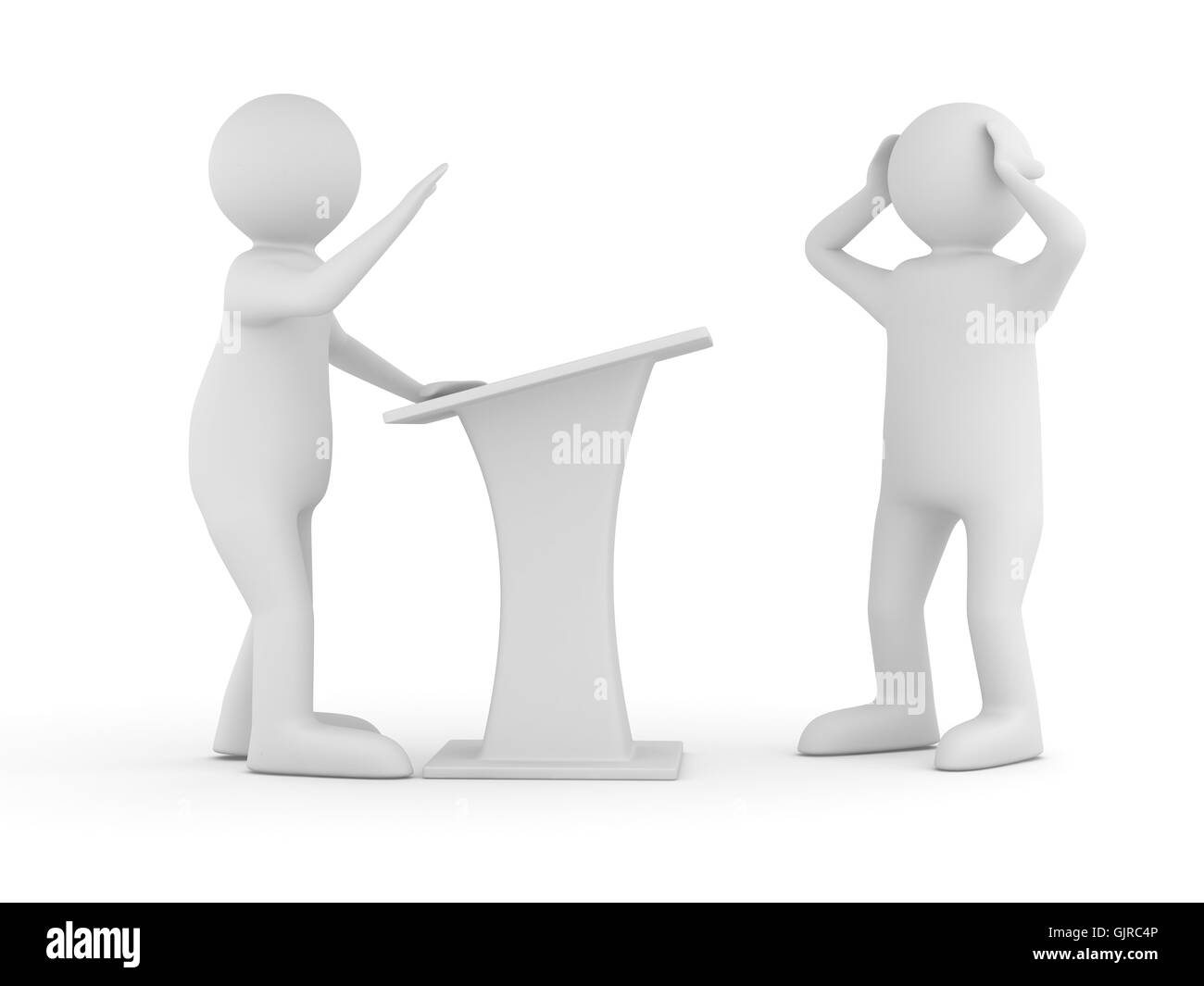 Party politics human image Black and White Stock Photos & Images - Alamy