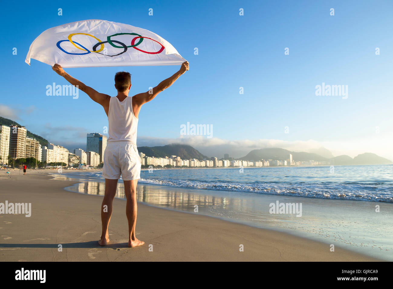 2016 olympics copacabana hi-res stock photography and images - Alamy
